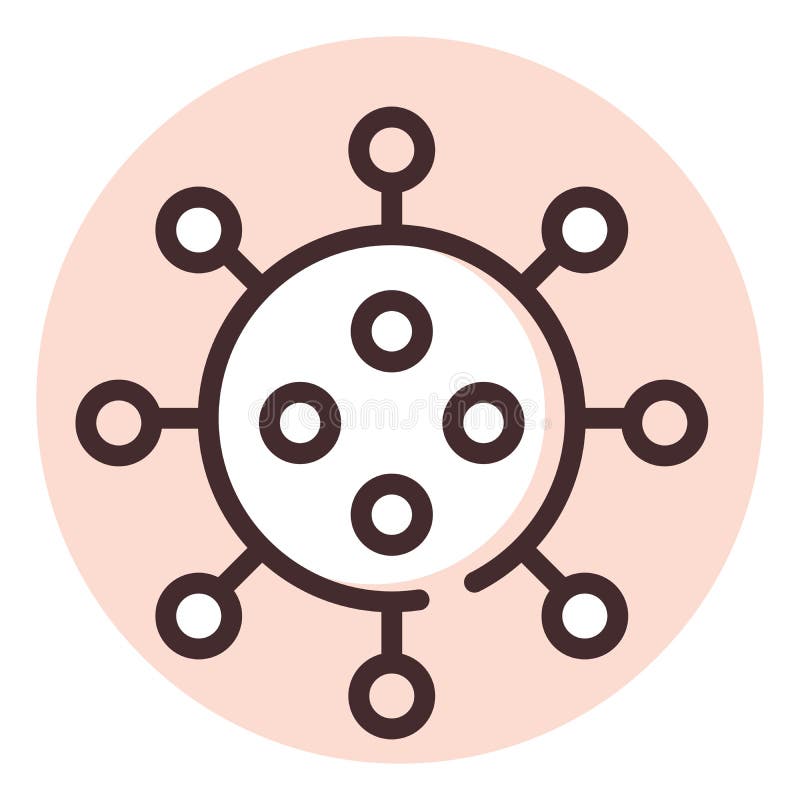 Allergy dog, icon stock vector. Illustration of sign - 259394135