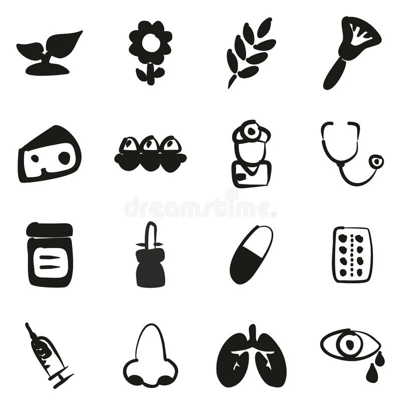 Hypersensitivity Icons Stock Illustrations – 93 Hypersensitivity Icons ...