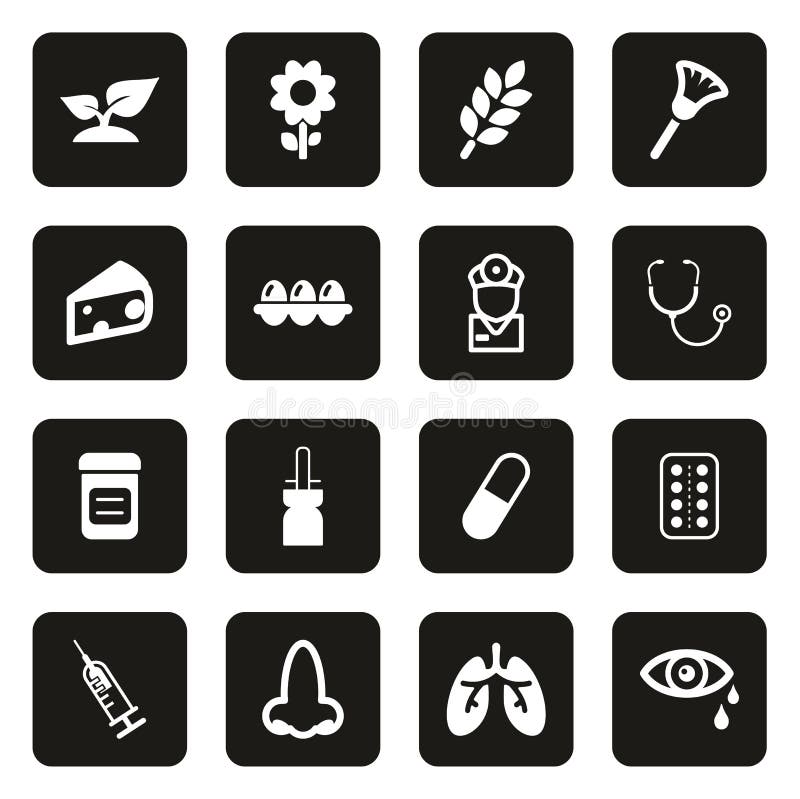 Hypersensitivity Icons Stock Illustrations – 93 Hypersensitivity Icons ...