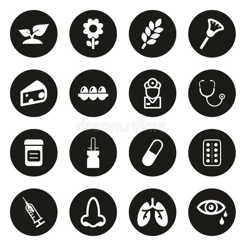 Hypersensitivity Icons Stock Illustrations – 93 Hypersensitivity Icons ...