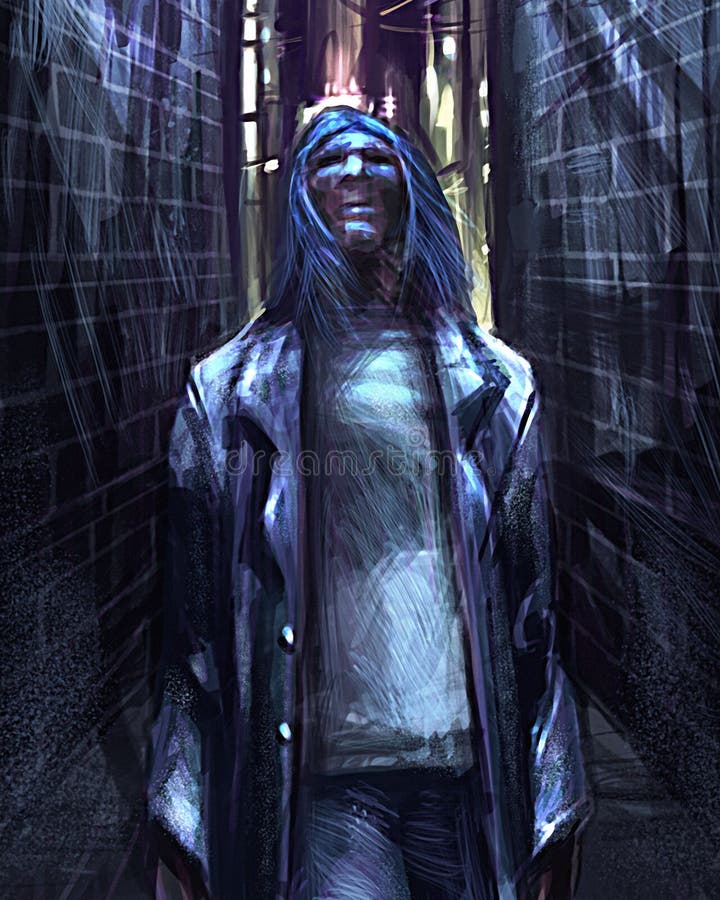 Alley stock illustration. Illustration of thief, crime - 1984833