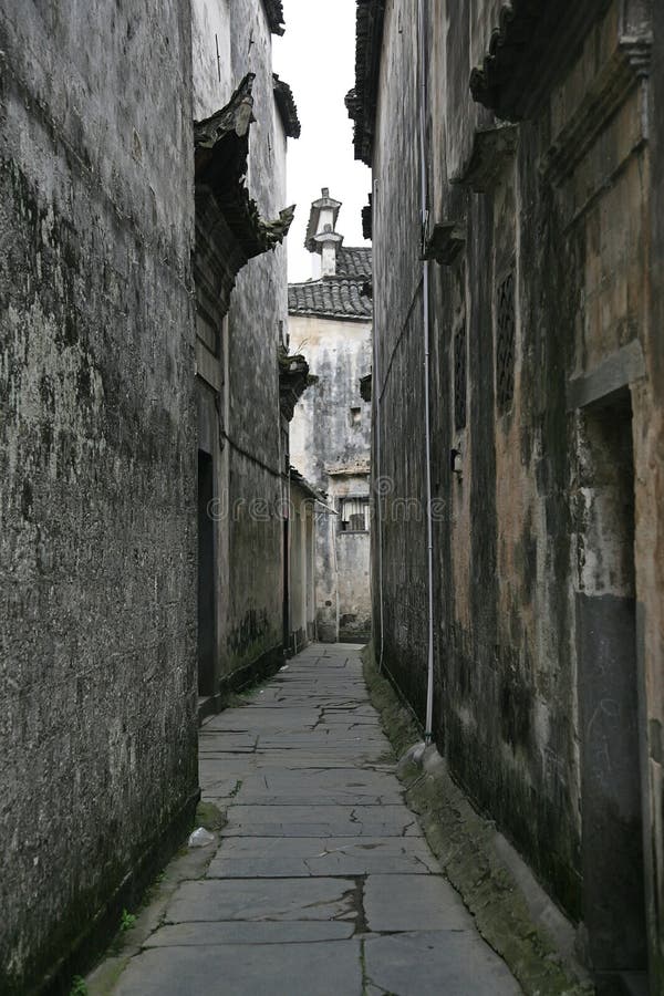 Alley stock photo. Image of china, exit, building, street - 8918422