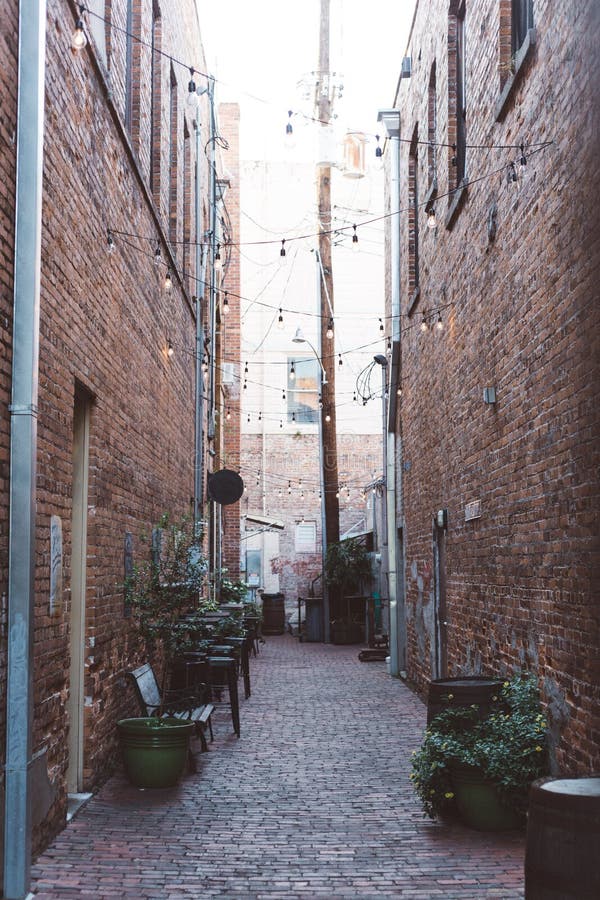 Alley, Architecture, Brick, Walls Picture. Image: 105139750