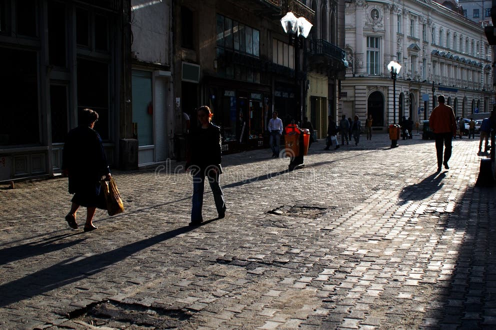 Alley on Old Town stock photo. Image of main, passage, thoroughfare ...
