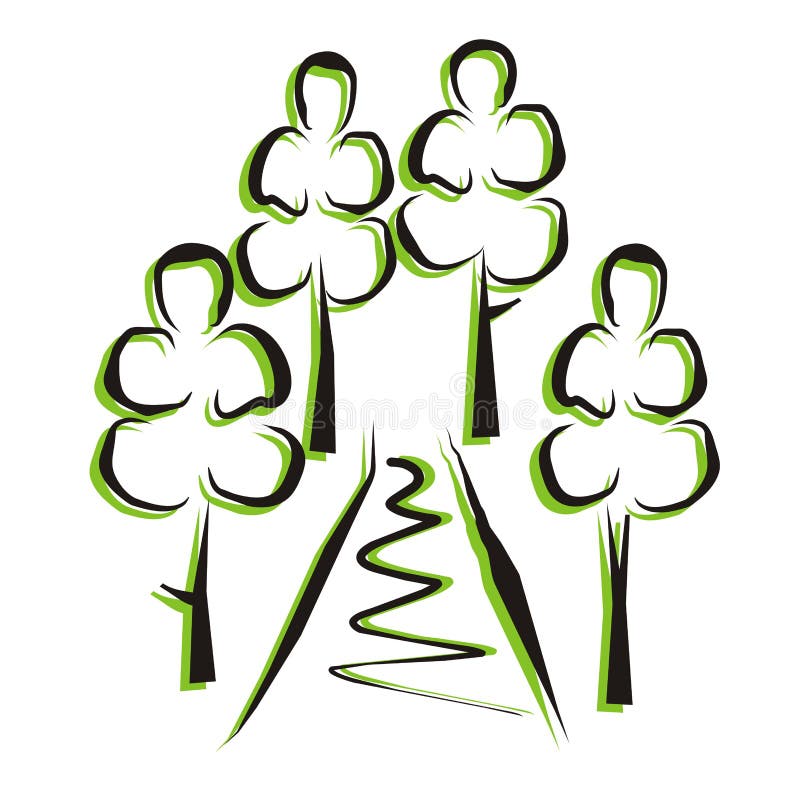 Alley Trees Way Stock Illustrations – 141 Alley Trees Way Stock ...