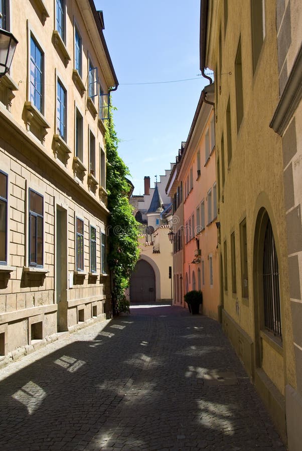 Alleyway stock image. Image of architecture, city, picturesque - 5605129