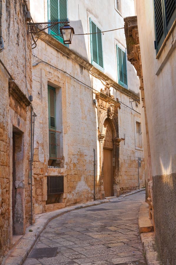 Alleyway. Conversano. Puglia. Italy. Stock Photo - Image of apulia ...