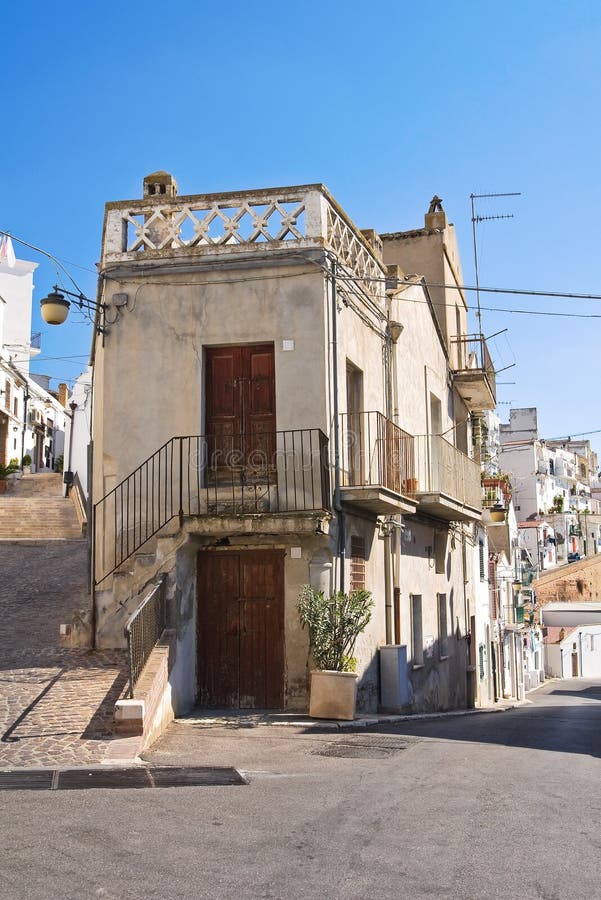 Alleyway. Pisticci. Basilicata. Italy. Stock Photo - Image of door ...