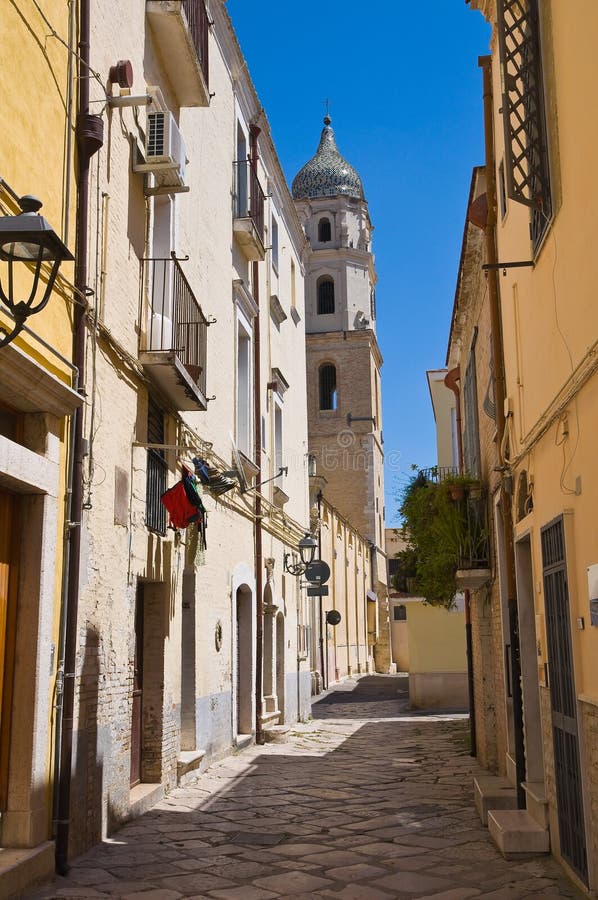 Alleyway. San Severo. Puglia. Italy. Stock Image - Image of house ...