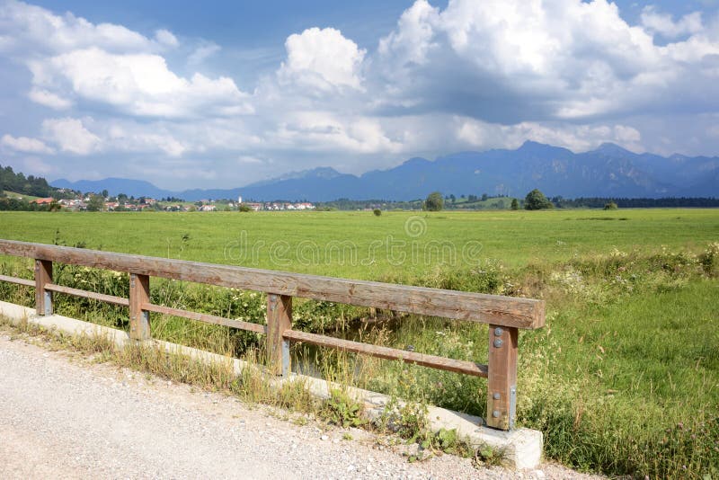 Allgaeu Landscape stock photo. Image of nature, allgaeu - 34540246