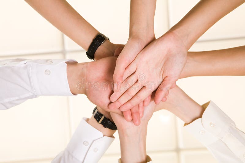 Alliance d'affaires image stock. Image du conceptuel, amitié - 9440497