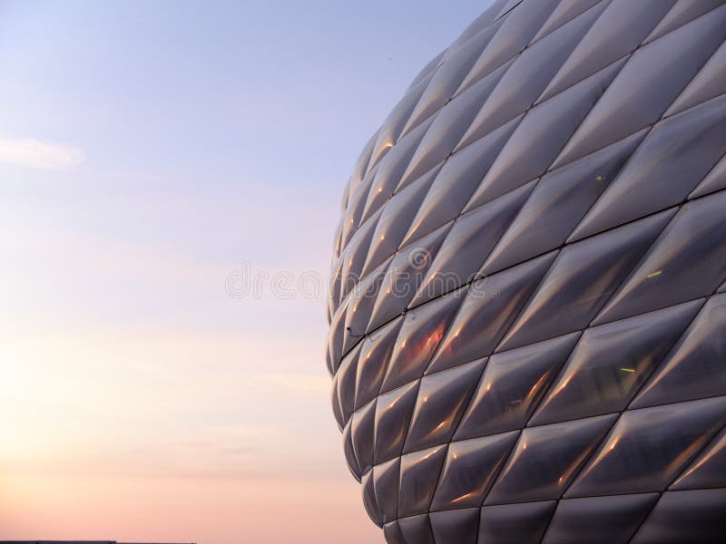 Allianz Arena Sunset editorial photo. Image of bayern - 42382971