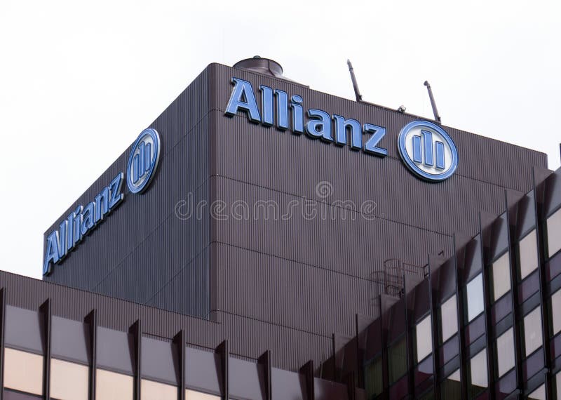 Allianz Insurance Headquarters in Rotterdam Editorial Photography ...