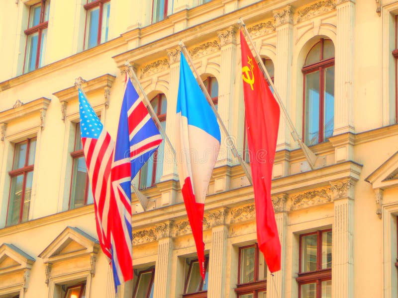 Allies of World War II stock image. Image of conflict - 32776723