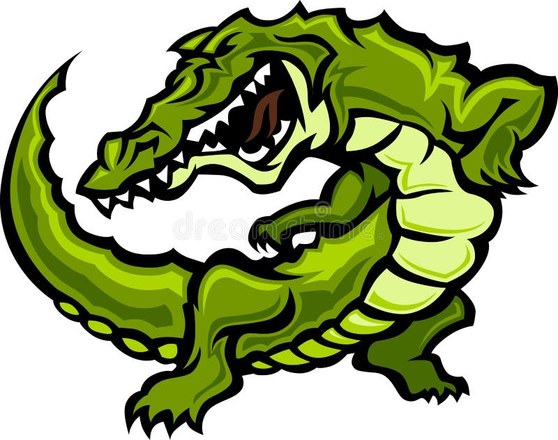 Alligator / Gator Mascot Vector Illustration Stock Vector ...