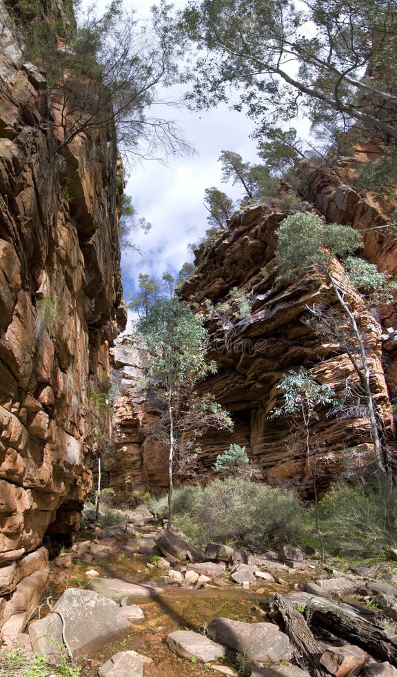Alligator Gorge stock photo. Image of panorama, canyon - 6162622