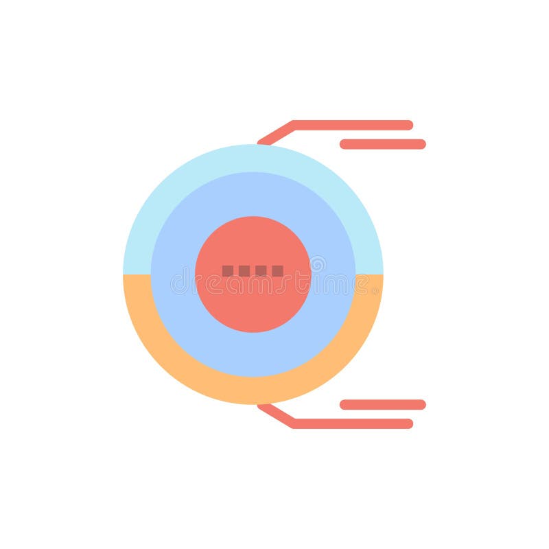 Allocation, Analysis, Diagram, Estimation, Resource Flat Color Icon ...