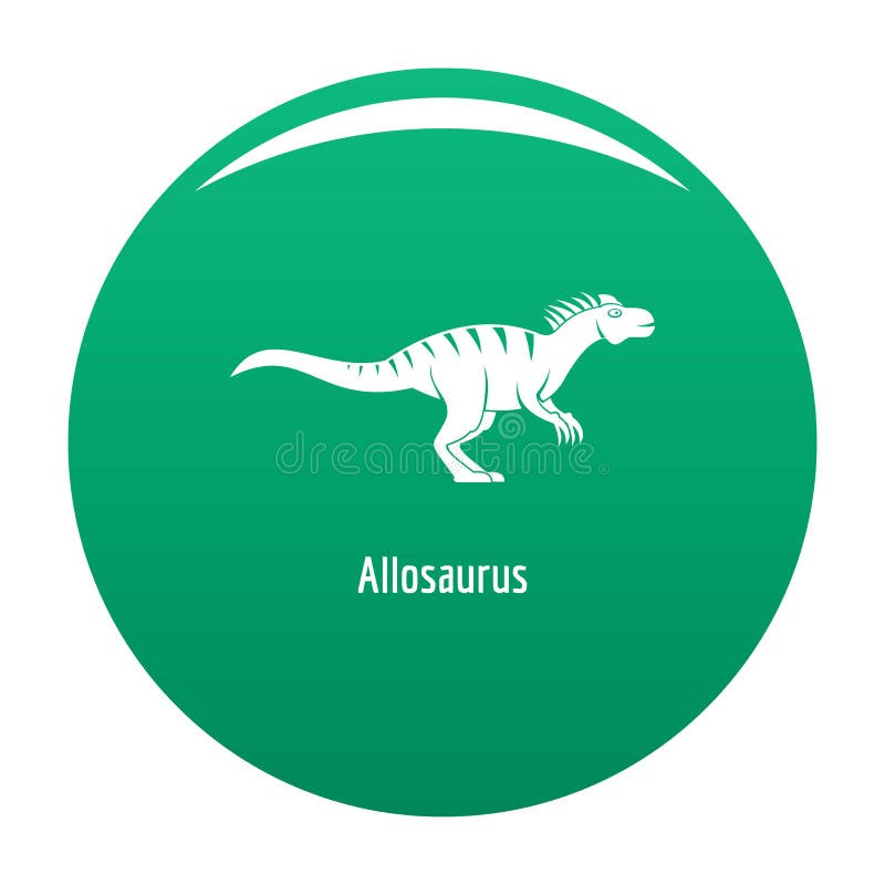 Allosaurus Icon Stock Illustrations – 407 Allosaurus Icon Stock ...