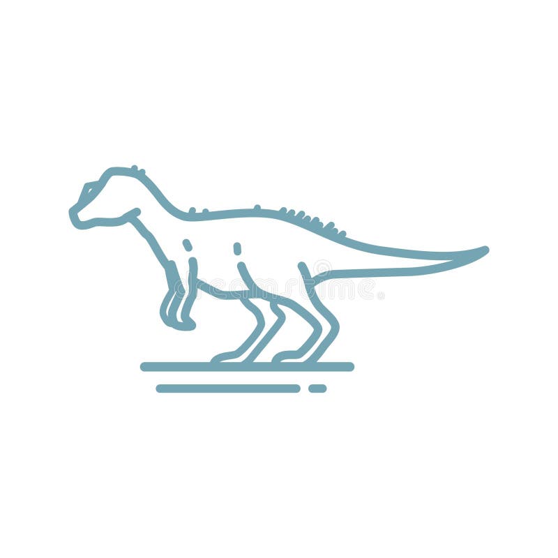 Allosaurus. Vector Illustration Decorative Design Stock Vector ...