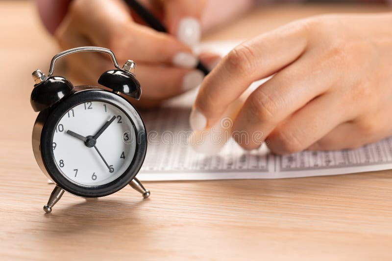 Allotted Time for Exam and Student Hand Testing in Exercise and Passing ...