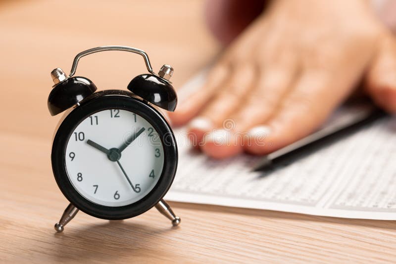 Allotted Time for Exam and Student Hand Testing in Exercise and Passing ...