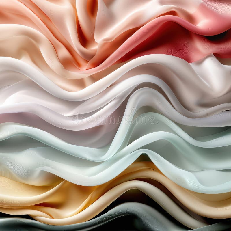 Allover Abstract Cracked, Torn Pattern Design Texture, Pastel Colors ...