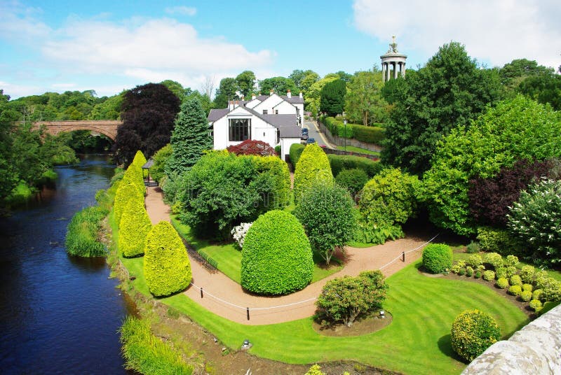 Alloway Scotland stock photo. Image of picturesque, brig - 16787772
