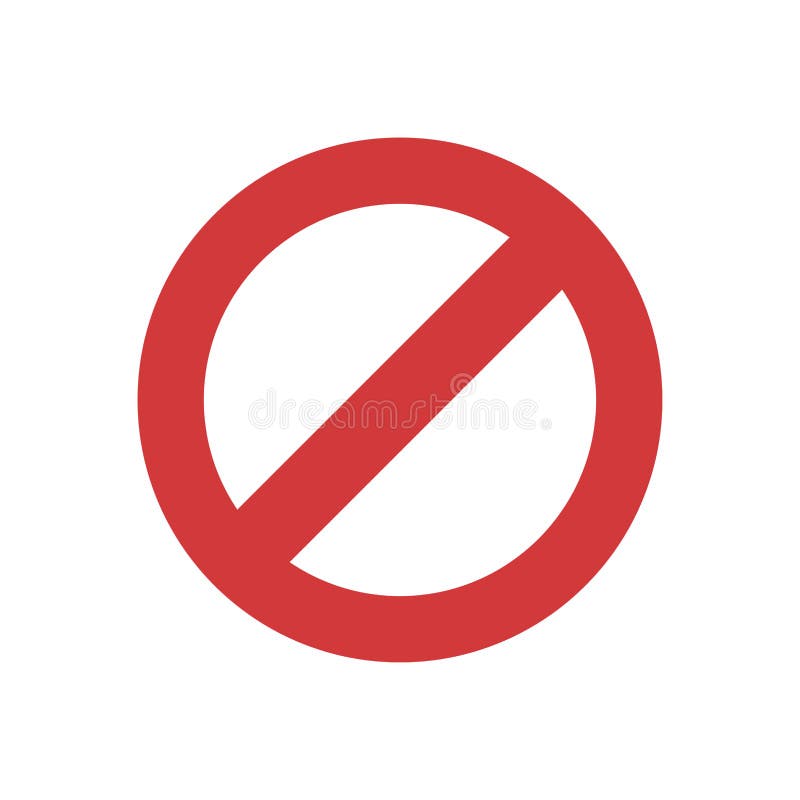 Allowed Icon Flat Vector Template Design Trendy Stock Vector ...