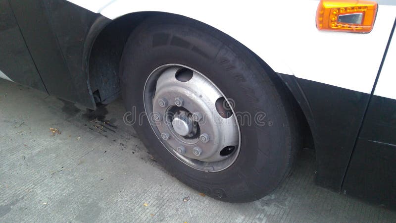 Alloy wheels and bus tires editorial photo. Image of sparepart - 181276016