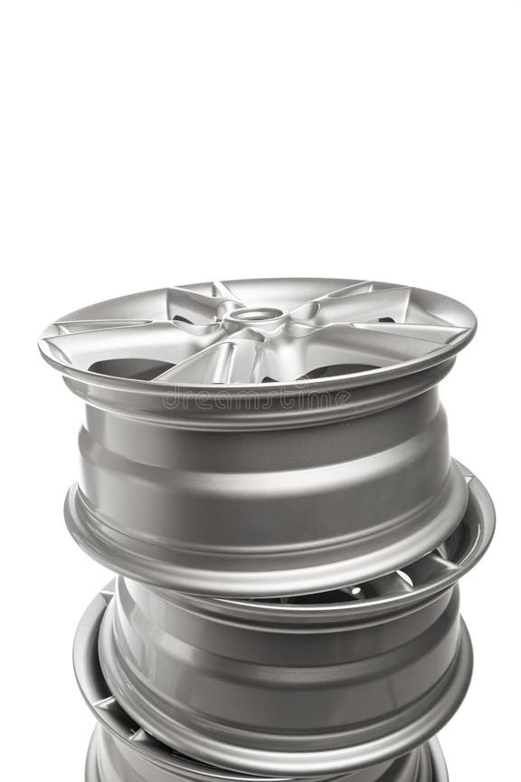 Alloy wheels stack stock photo. Image of metal, circle - 28039816