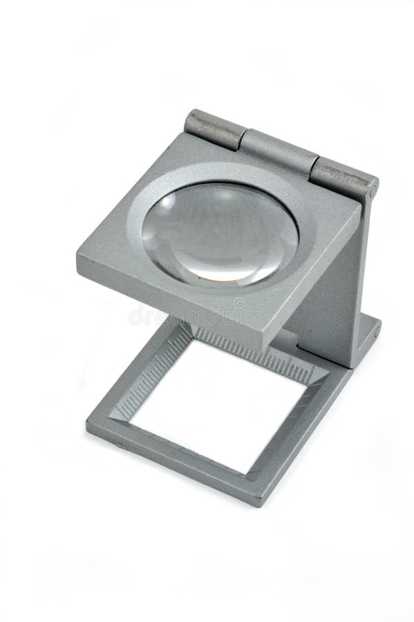 Press magnifying glass stock photo. Image of magnifier - 1439306