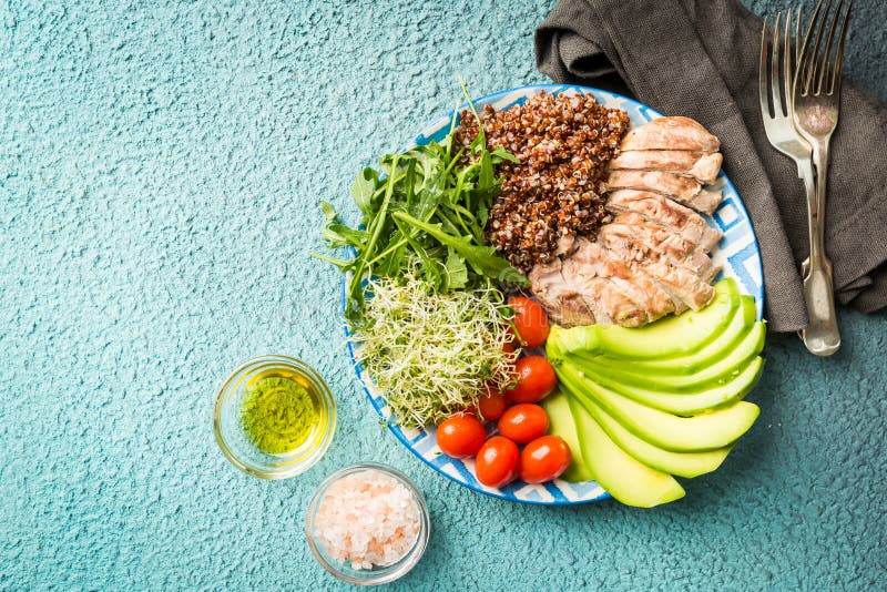 Allsidig sund mat arkivfoto. Bild av lunch, matställe - 108720870