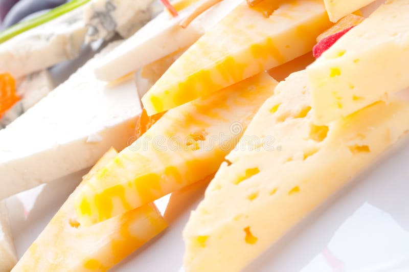 Different grades of cheese stock photo. Image of restaurant - 9338998
