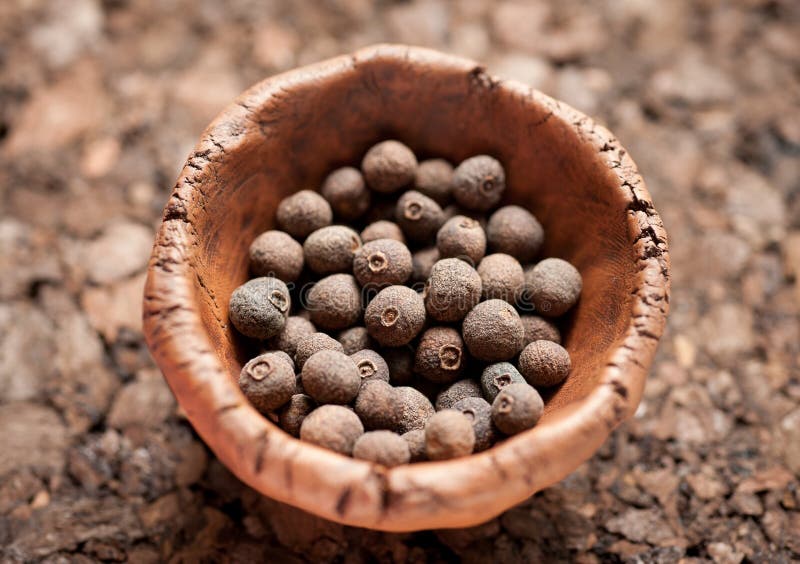 Allspice stock image. Image of detail, spices, macro - 26766037