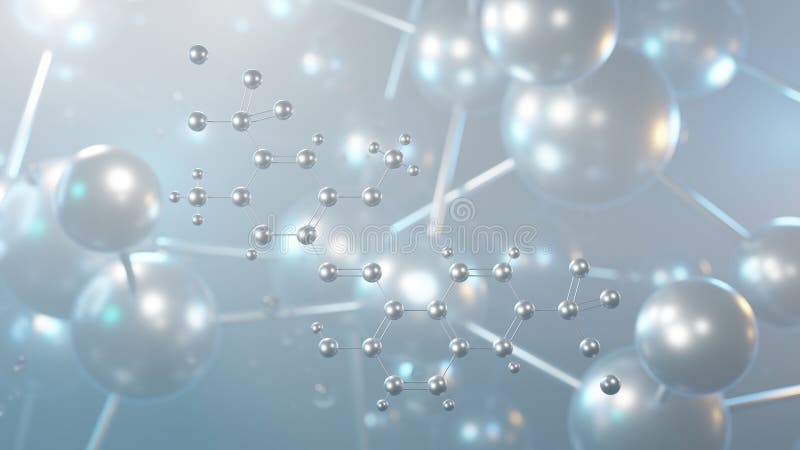 Allura Red Ac Molecular Structure, 3d Model Molecule, E129, Structural ...