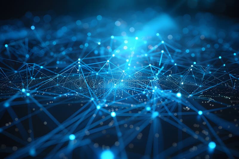 Alluring Blue Dotted Texture Ideal for Avant-Garde Designs Stock ...