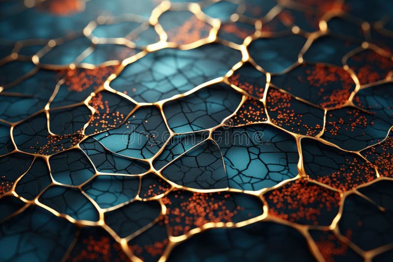 Alluring Visual Symphony Unfolds in Abstract Composition, Showcasing ...