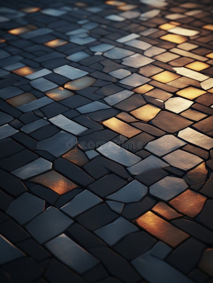 Alluring Visual Symphony Unfolds in Abstract Composition, Showcasing ...