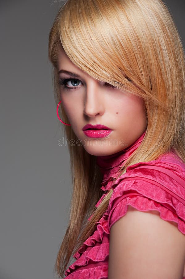 Alluring Woman Walking Along the Seaside Stock Photo - Image of people ...