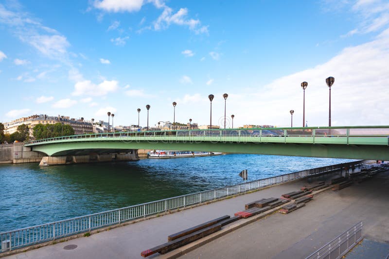Alma Bridge in Paris stock photo. Image of transportation - 153745236