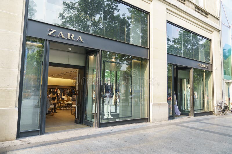 Almacén de Zara foto de archivo editorial. Imagen de manera - 80843763