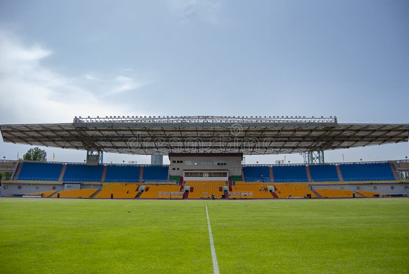 The Almaty Central Stadium in Kazakhstan Editorial Image - Image of ...