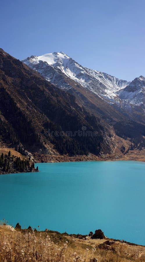 Almaty city. stock photo. Image of natural, almaty, background - 260475404