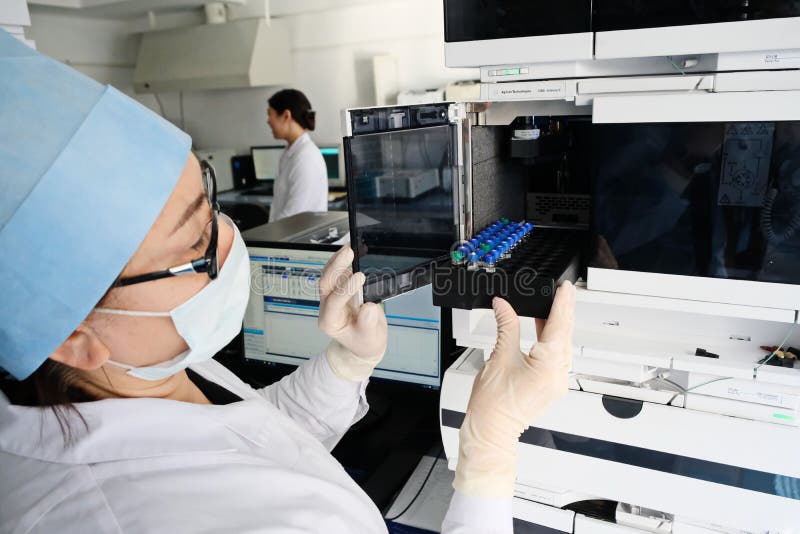 Almaty / Kazakhstan - 03.29.2019 : Laboratory for Drug Certification ...