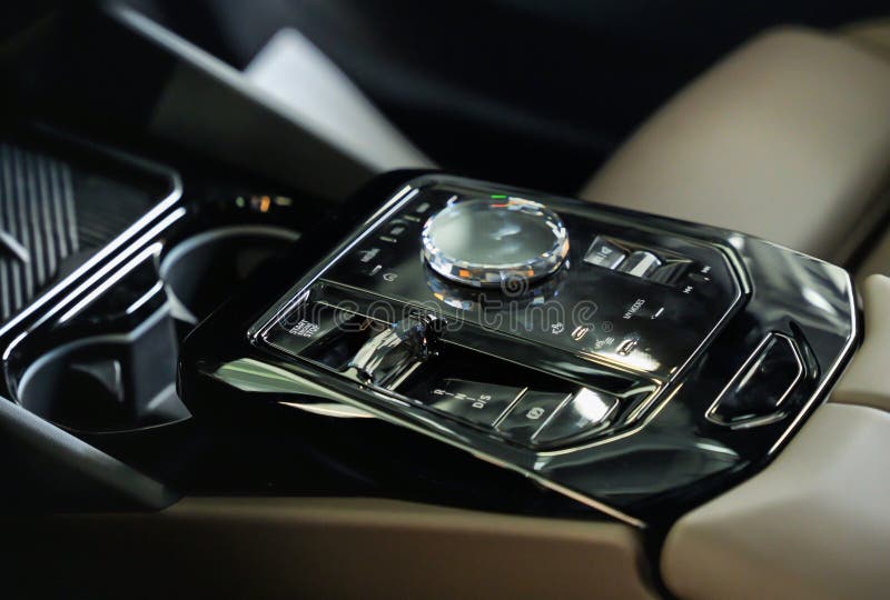 Almaty, Kazakhstan - May 29, 2025: Control Panel in the Interior of the ...