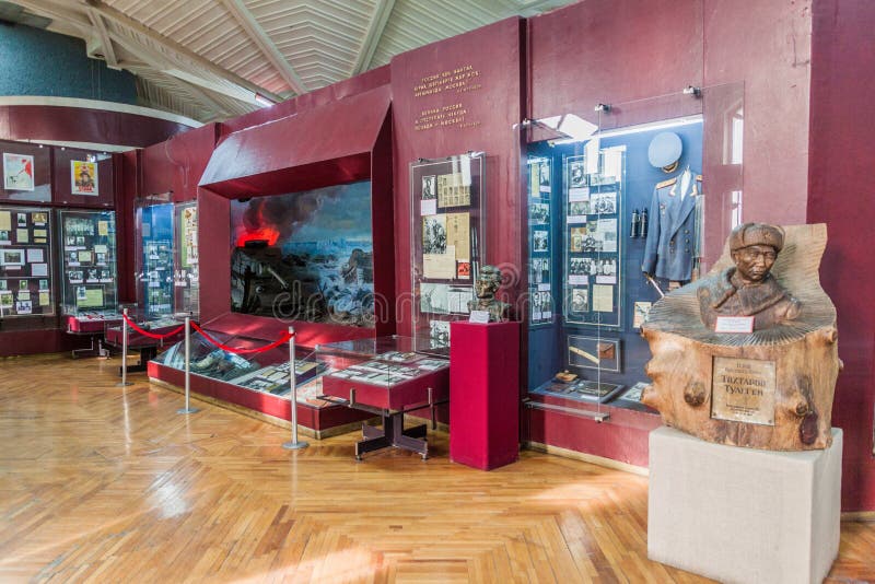 ALMATY, KAZAKHSTAN - MAY 31, 2017: Interior of the Central State Museum ...