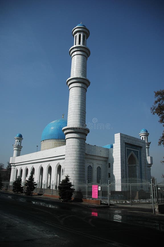 Almaty Mosque stock image. Image of islam, traditional - 608991