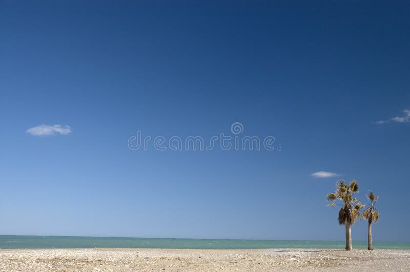 Almazora beach stock photo. Image of dominican, horizon - 54478198