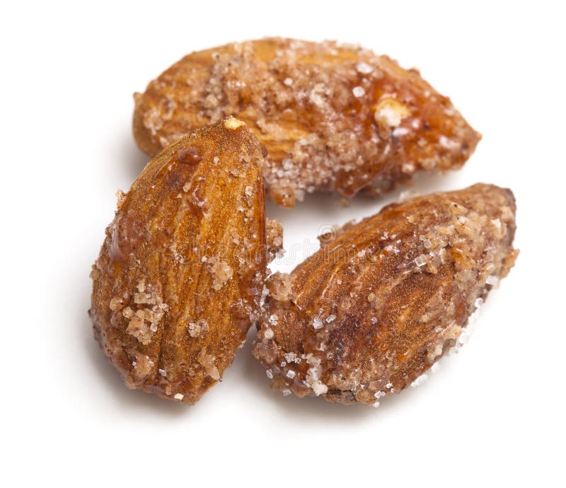 Almendras azucaradas imagen de archivo. Imagen de dulce - 23743535