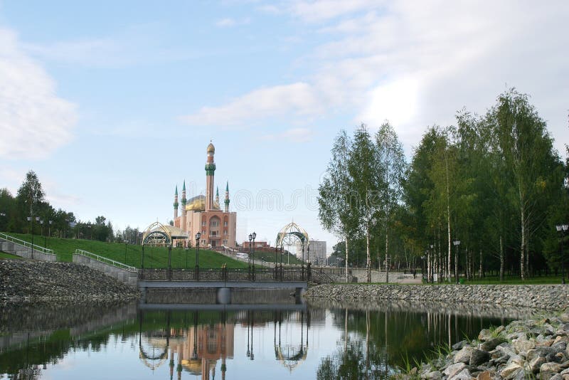 Almetyevsk editorial photo. Image of landmark, building - 34245721